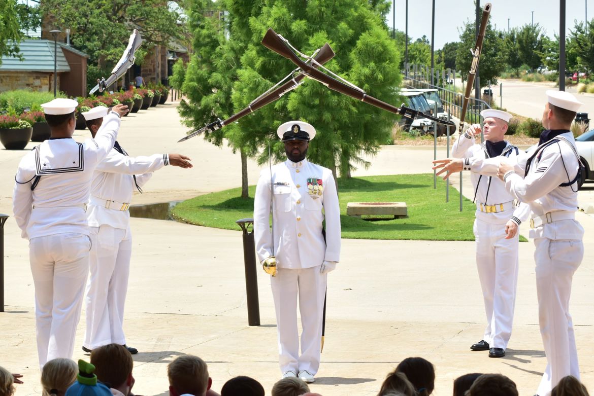 A trans-Atlantic journey for the U.S Navy Ceremonial Guard